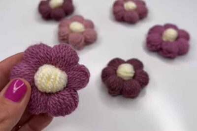 Step-by-Step! Crochet Puff Flower Tutorial