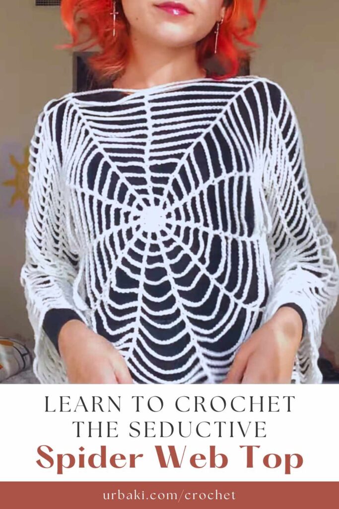 Learn to Crochet the Seductive Spider Web Top