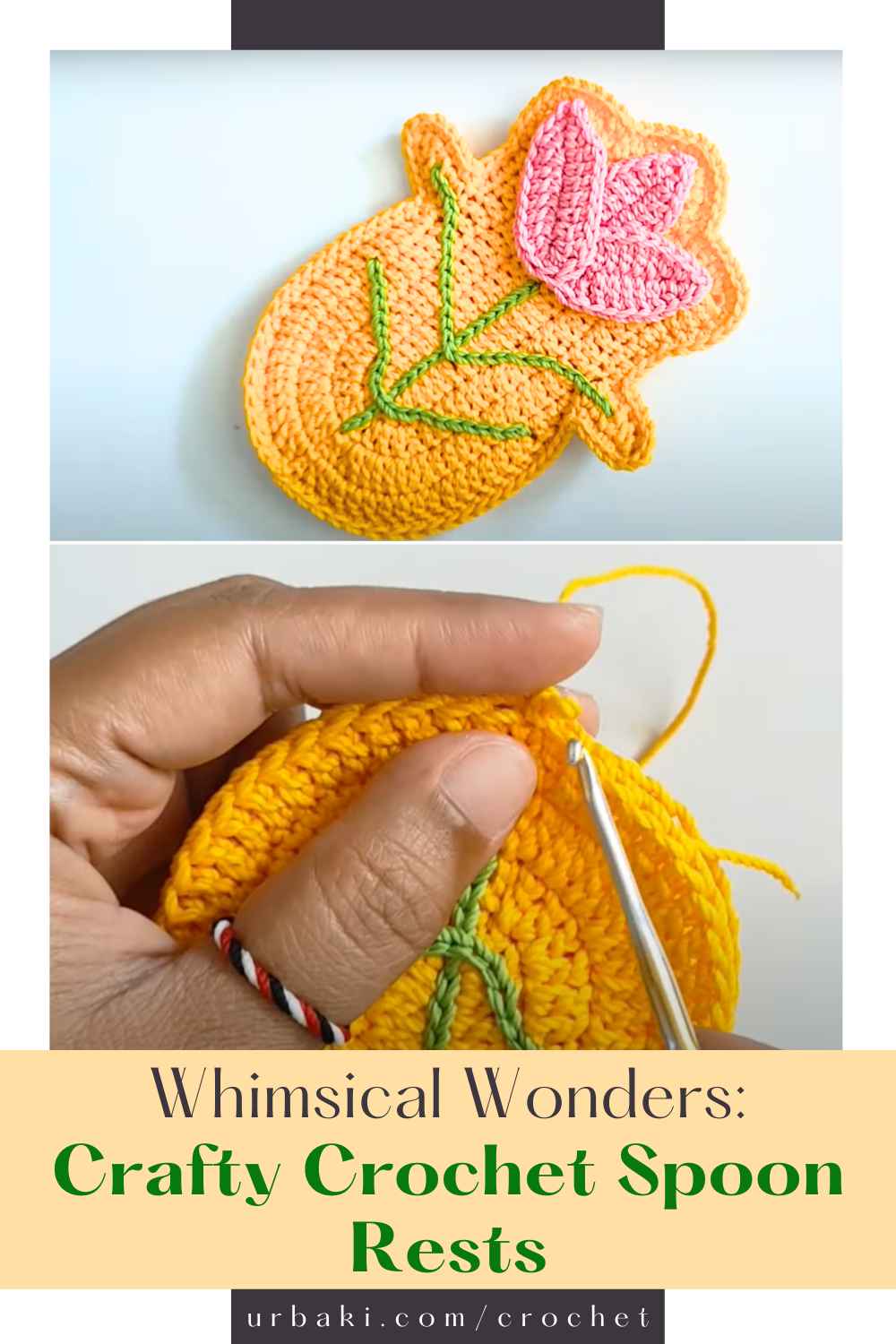 Whimsical Wonders: Crafty Crochet Spoon Rests