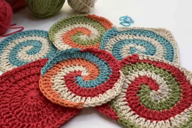 Guide to Crochet SPIRALS 1 to 4 Colors