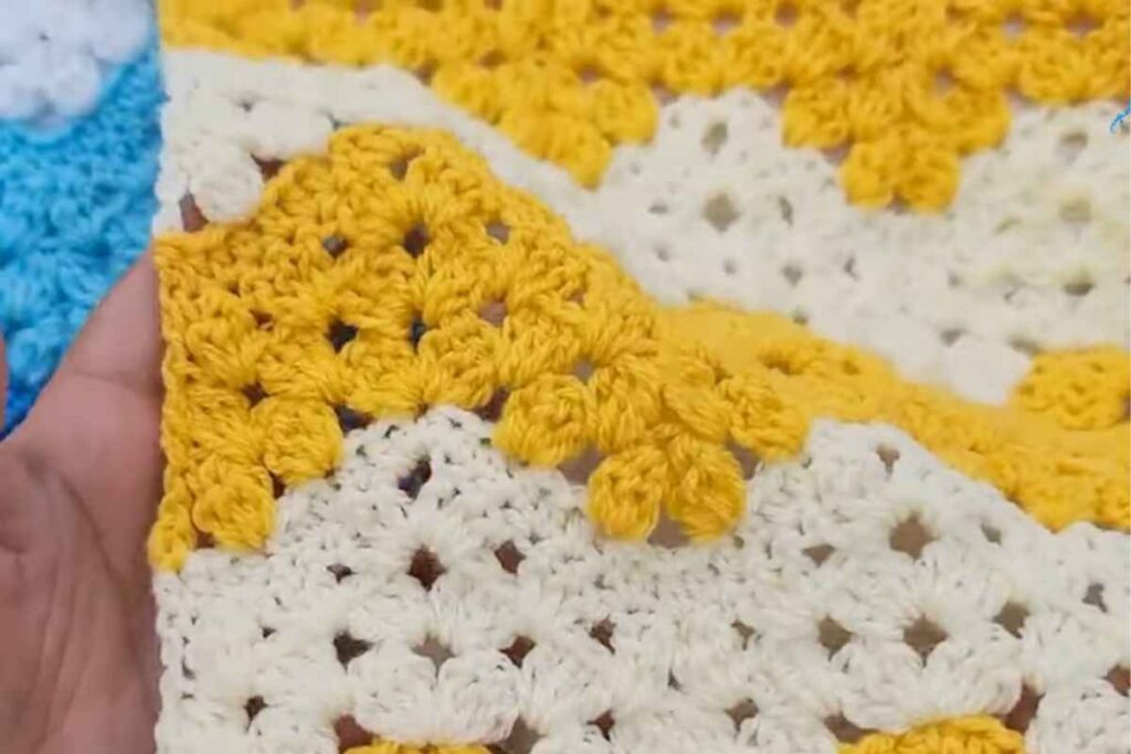 Learn How To Crochet Chevron Swirls Stitch
