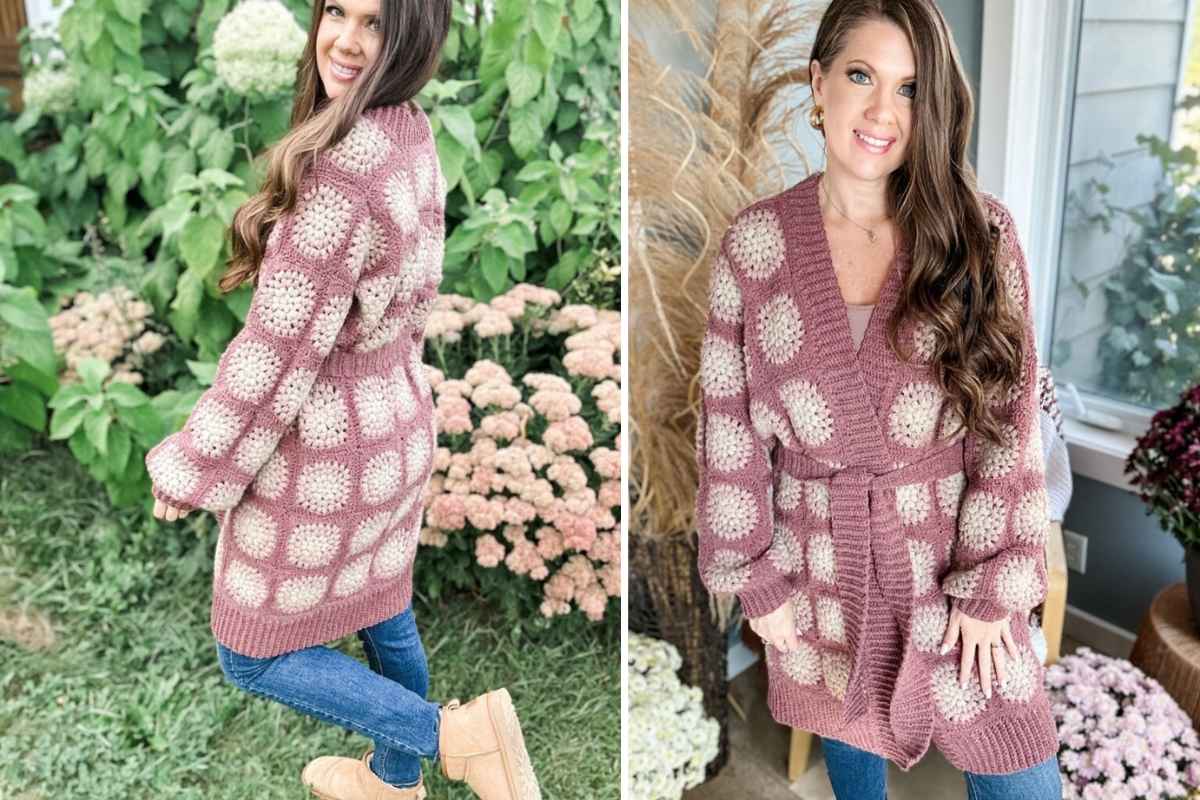 River Stone Coatigan Crochet Pattern