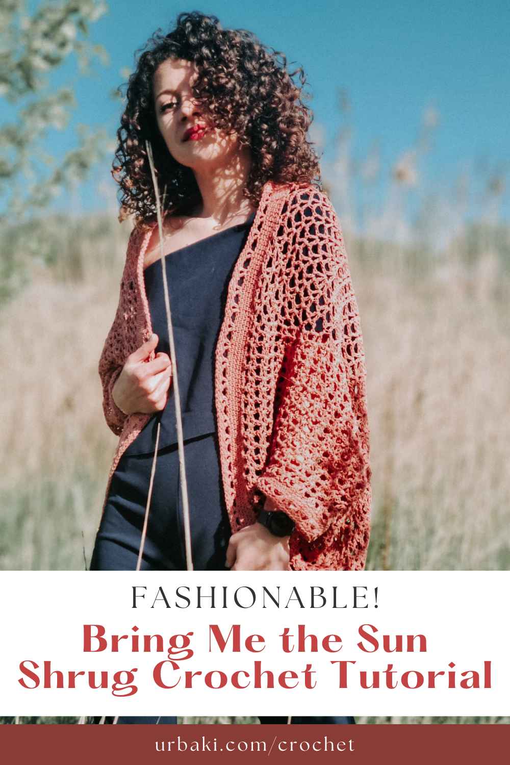 Fashionable! Bring Me the Sun Shrug Crochet Tutorial