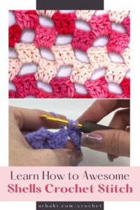 Learn How to Awesome Shells Crochet Stitch Pattern
