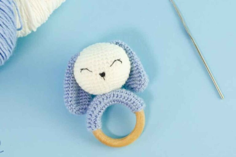 How To Crochet A Bunny Teether