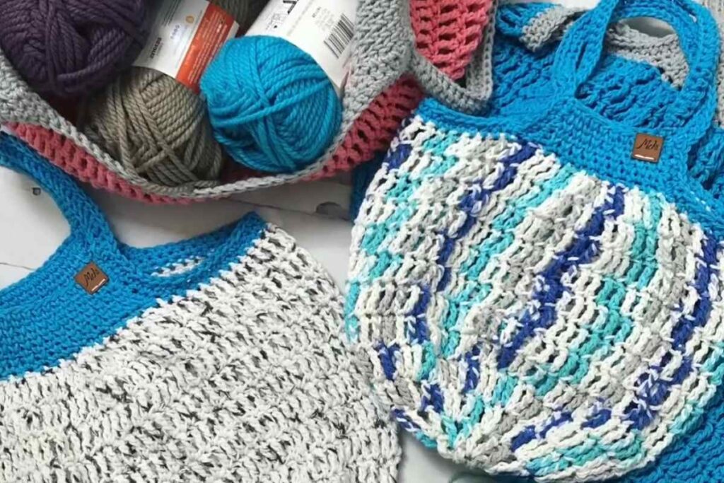 How to Crochet a Market Bag - FREE PATTERN