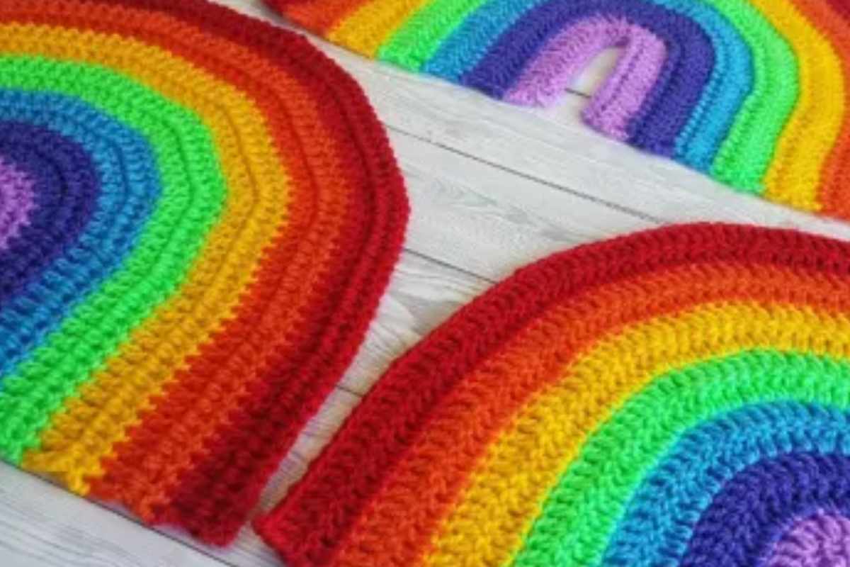 Crochet Rainbow Tutorial - Any Size!