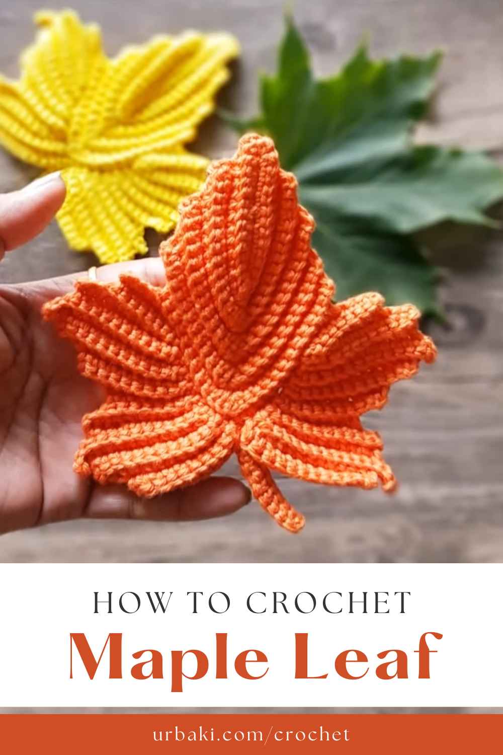 How To Crochet Maple Leaf