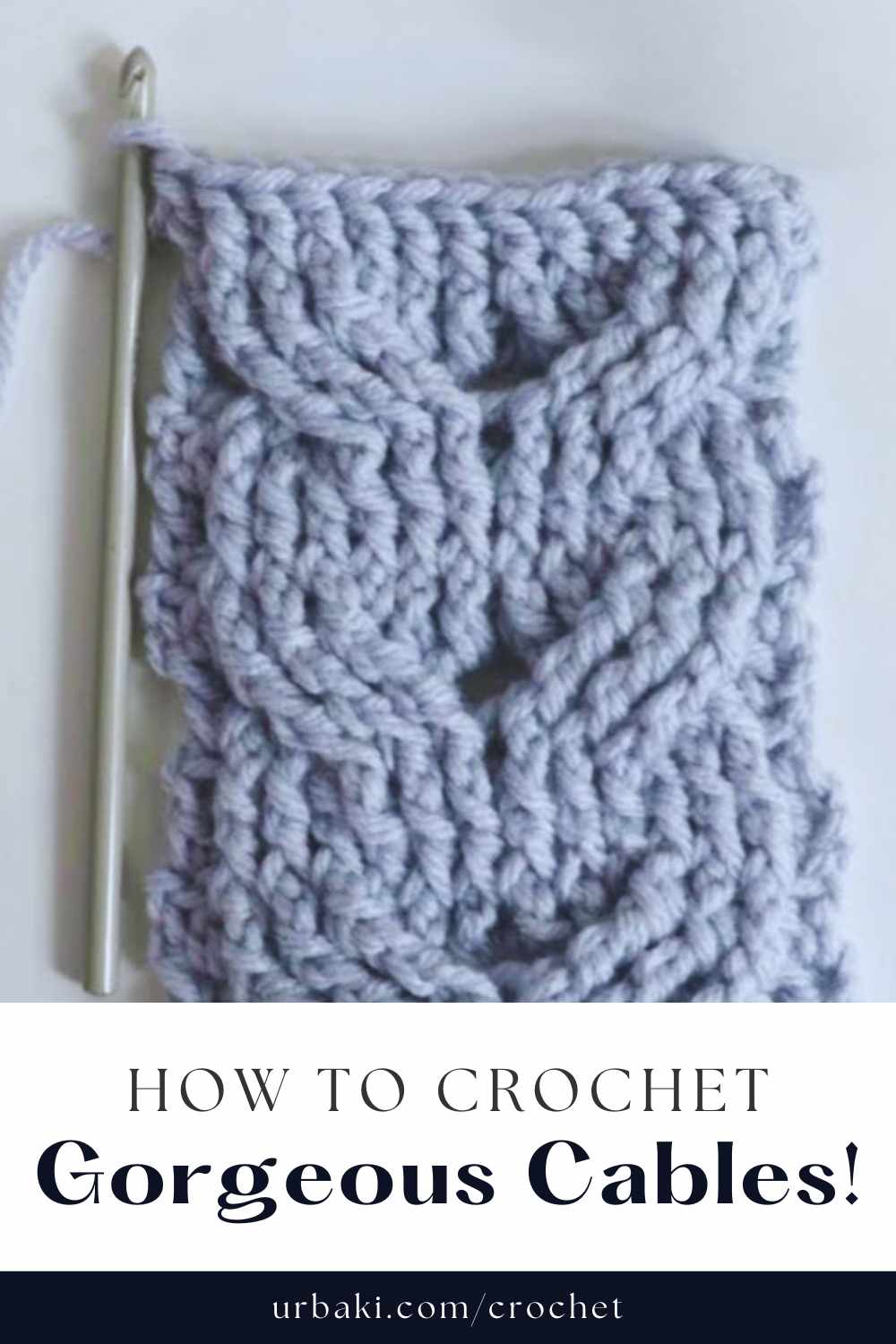 How to Crochet Gorgeous Cables!