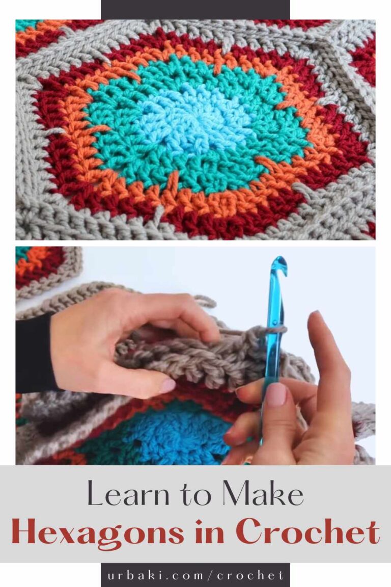 Learn to Make Hexagons in Crochet