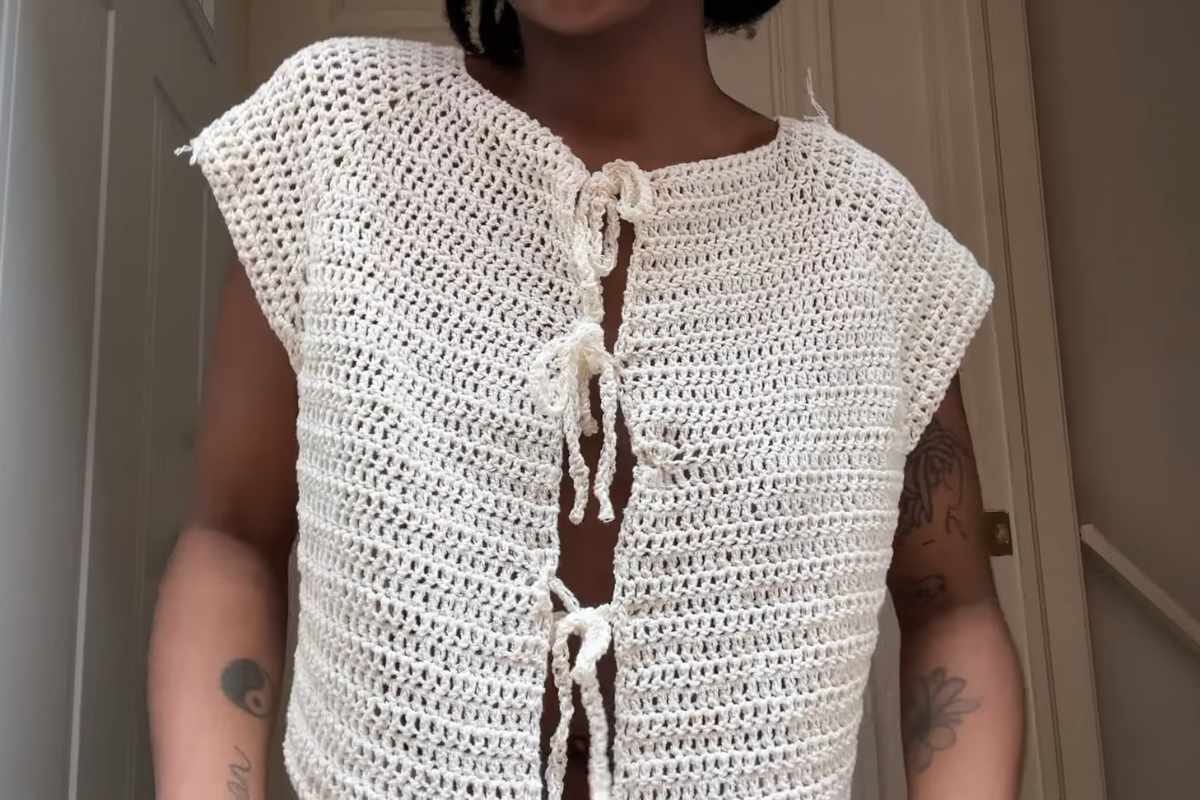 Beginner-Friendly Crochet Raglan Top