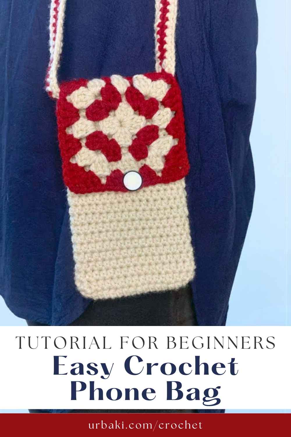 Easy Crochet Phone Bag Tutorial For Beginners
