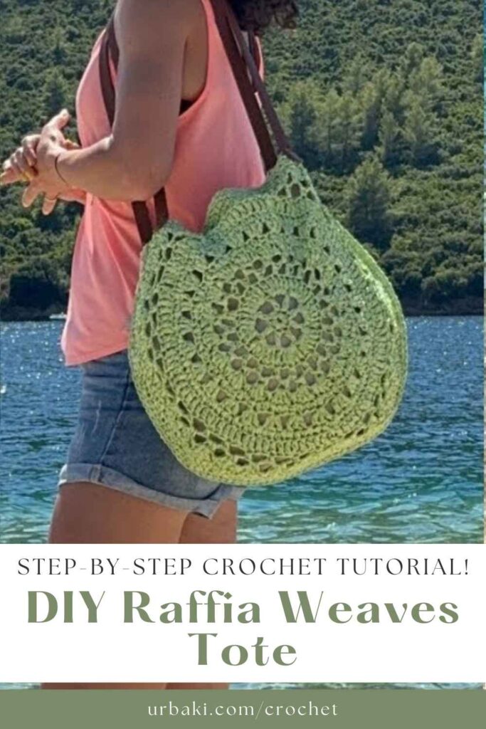 Step-by-Step Crochet Tutorial! DIY Raffia Weaves Tote