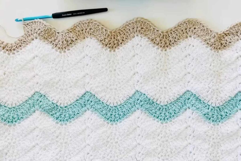 How to Crochet the Stunning Ocean Waves Blanket
