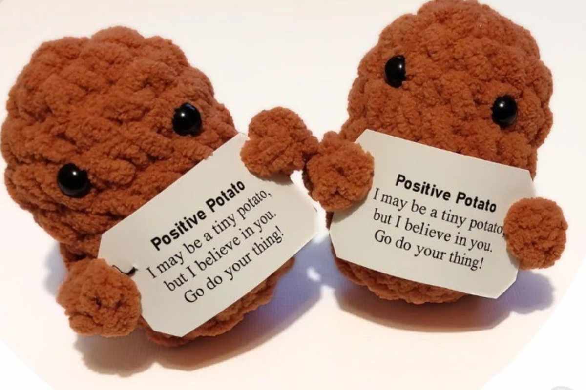 Easy and Fun: How to Crochet Your Own Positive Potato