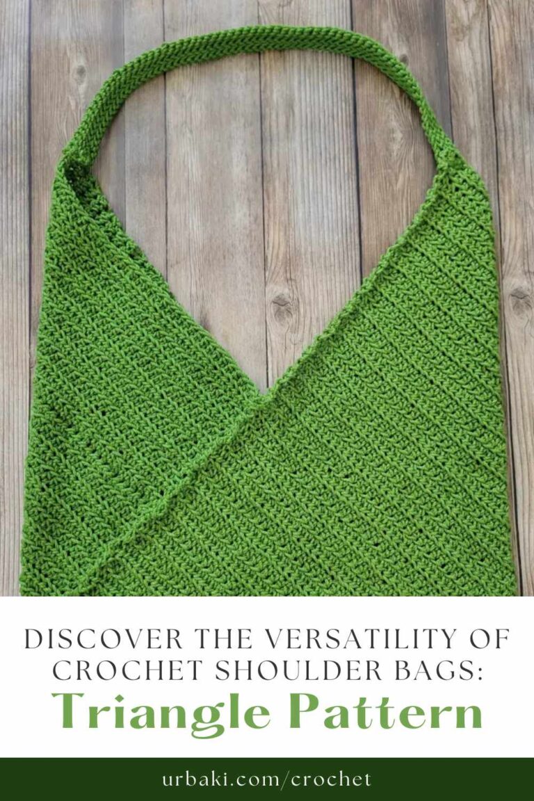 Discover the Versatility of Crochet Shoulder Bags: Triangle Pattern