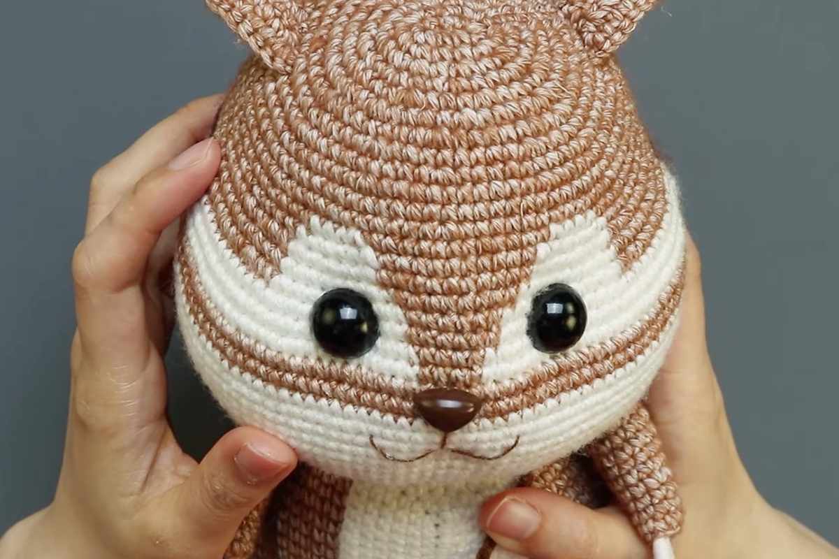 This Chipmunk Amigurumi Will Melt Your Heart - Crochet Video Tutorial