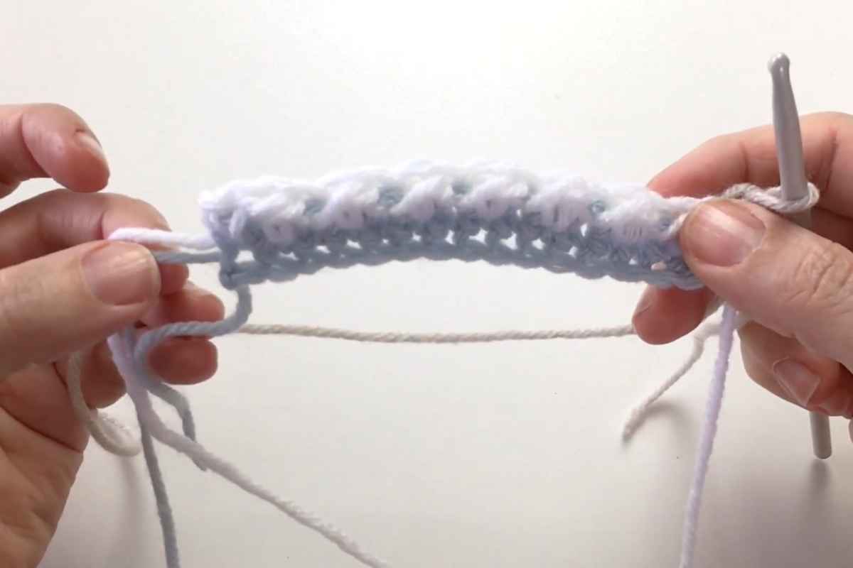 Colorful Cobblestone Stitch Tutorial for Crochet Beginners