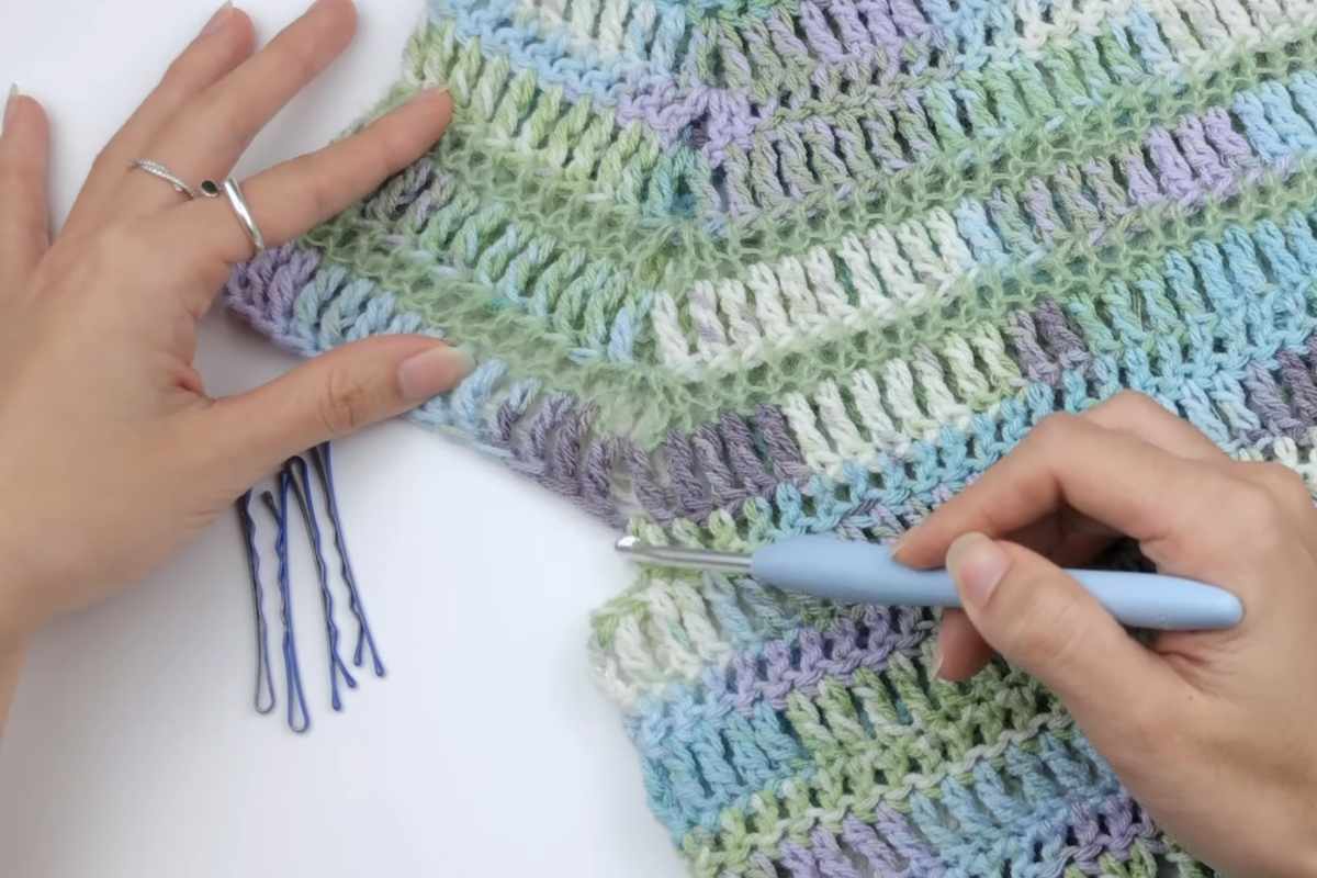 Make a Stylish Trumpet Sweater with This Easy Crochet Pattern