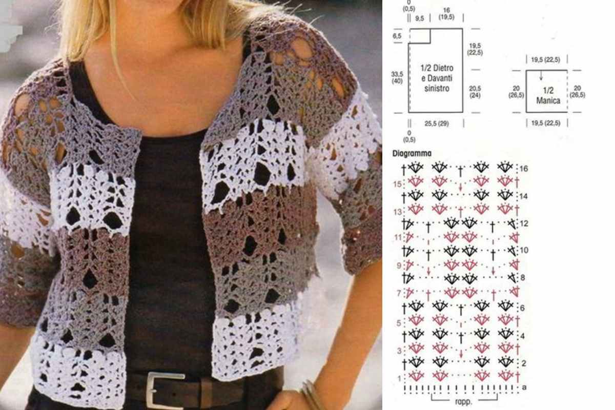 Amazing Crochet Pattern: New Stitches for a Stylish Cardigan
