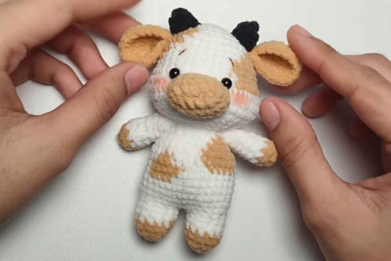 Crochet Mini Cow: Creating an Adorable Amigurumi