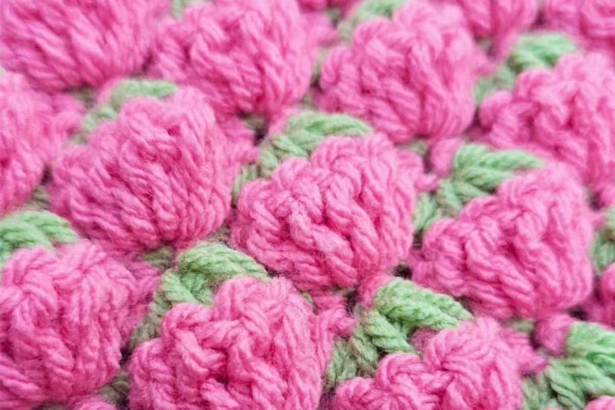 Crochet Strawberry Stitch Tutorial – A Sweet and Simple Pattern for ...