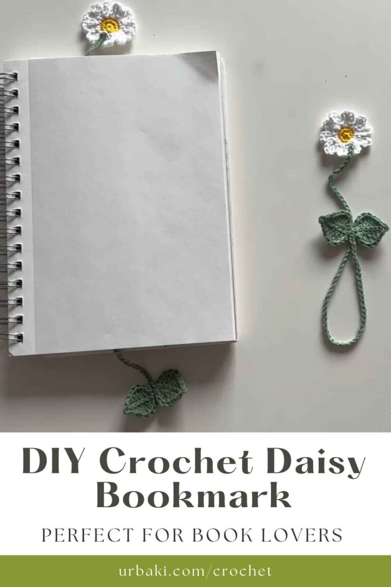 DIY Crochet Daisy Bookmark: Perfect for Book Lovers