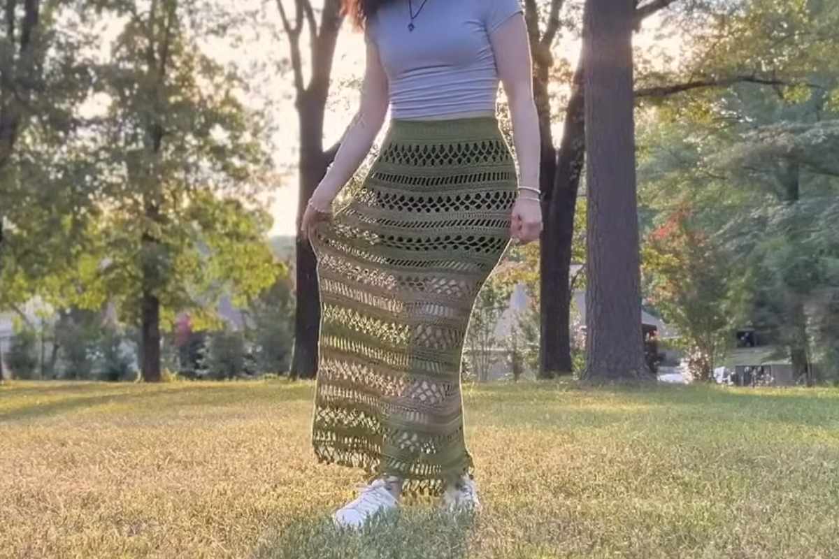 Phoebe Crochet Skirt: DIY Bohemian-Inspired Piece