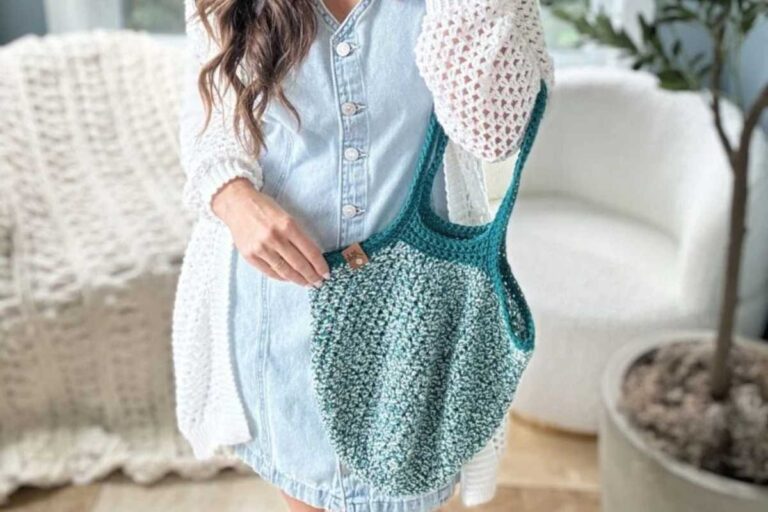 7 Crochet Project Bag Ideas & Free Patterns