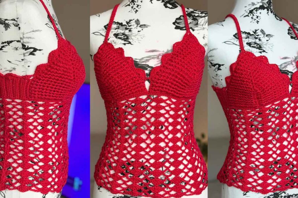 Crochet Easy Summer Top Tutorial | LAVA TOP