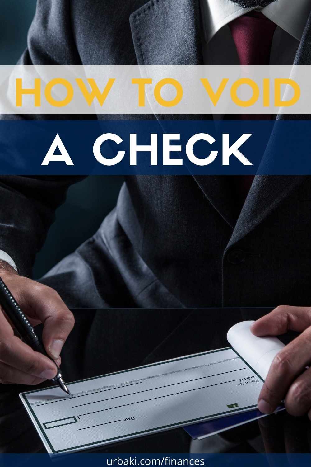 How to Void a Check