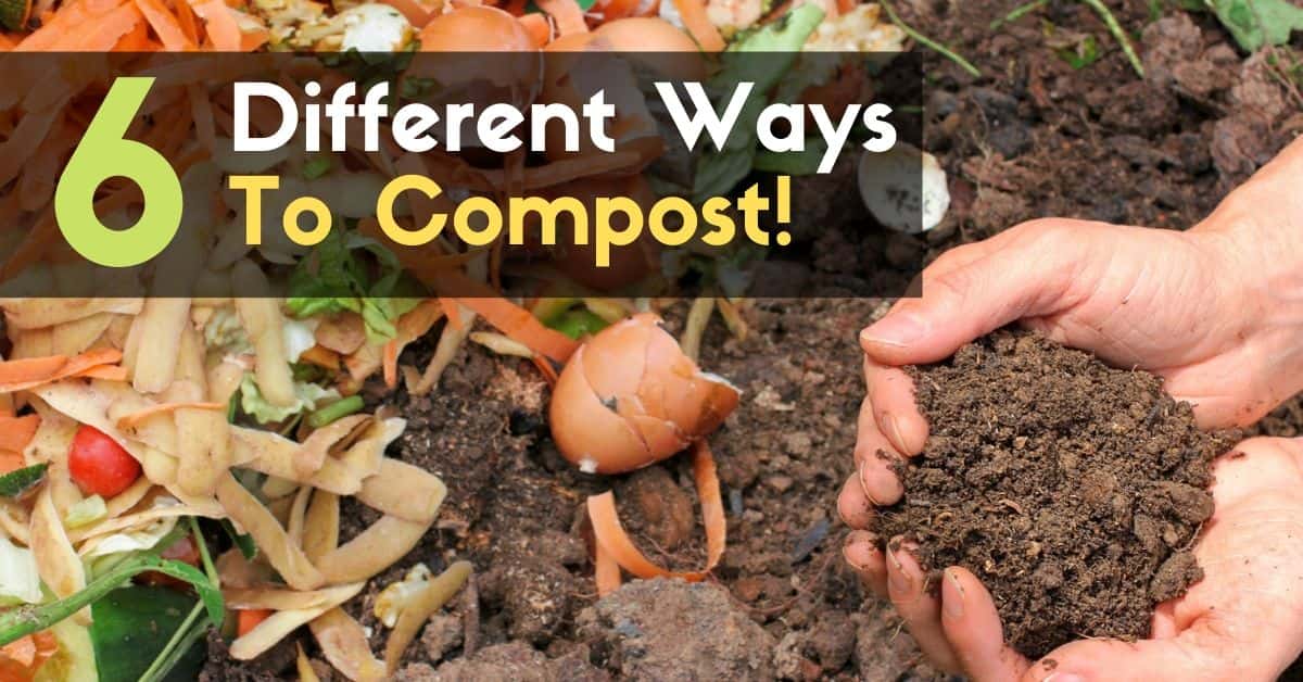 6 Different Ways To Compost No Matter Where You Live