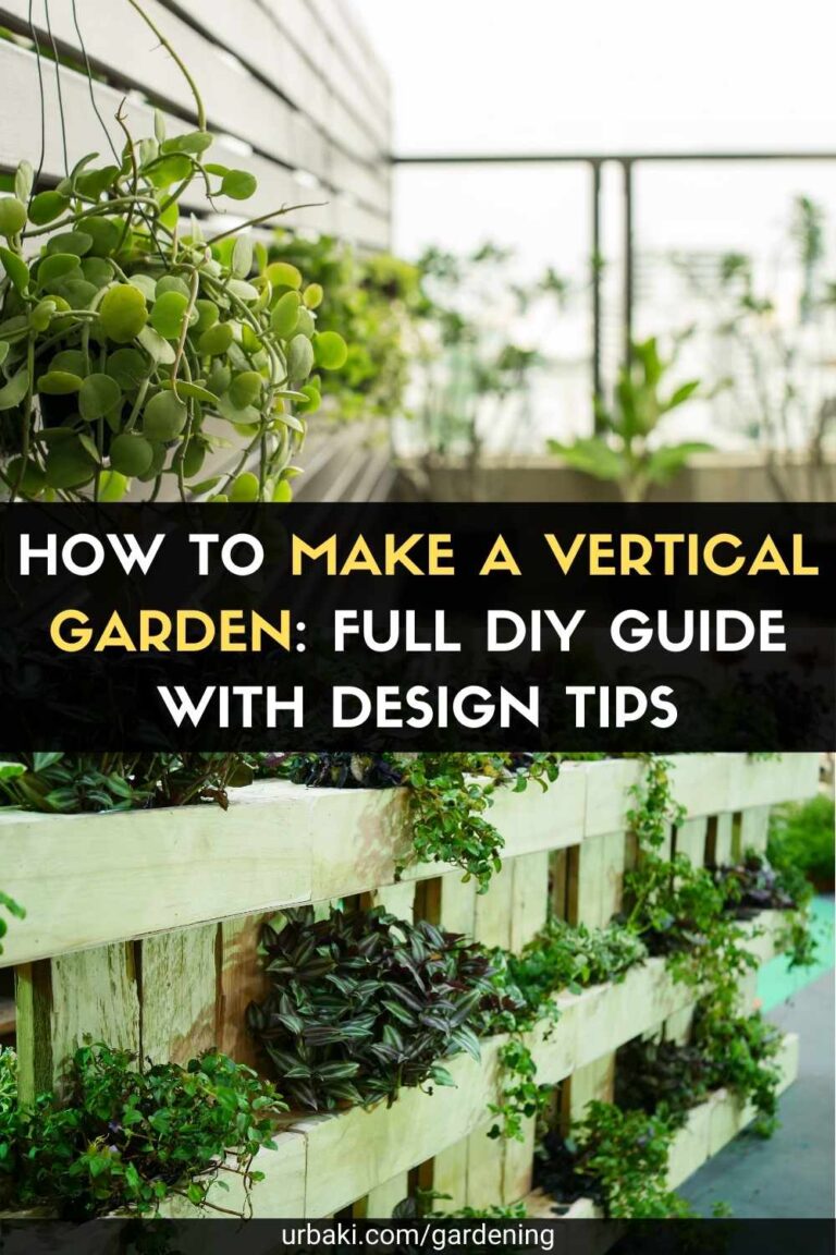 How to Make a Vertical Garden: Full DIY Guide with Design Tips