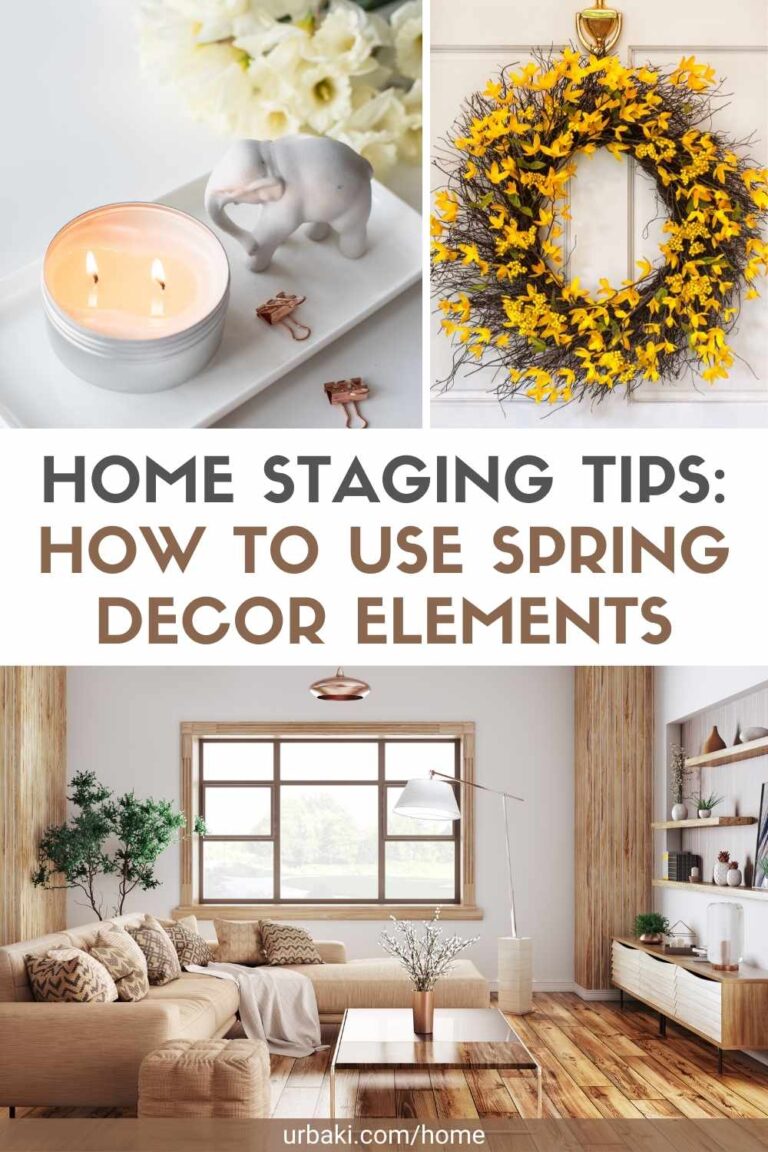 Home Staging Tips: How to Use Spring Decor Elements