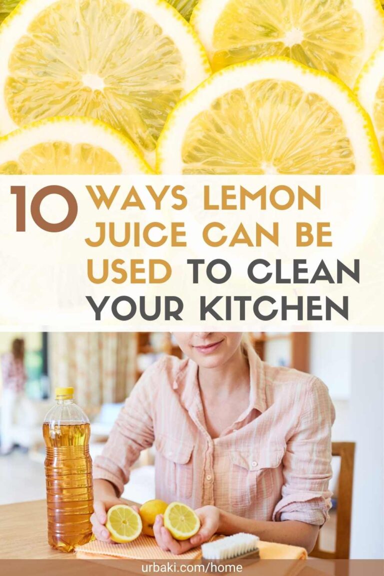10 Ways Lemon Juice Can be Used to Clean Your Kitchen