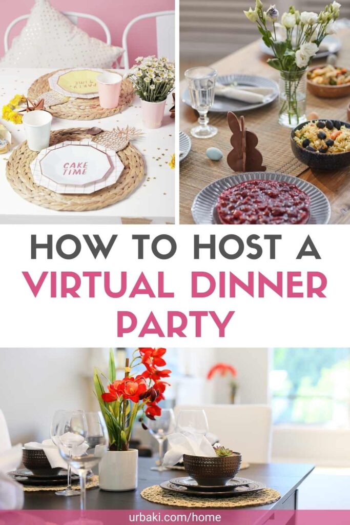 How to Host a Virtual Dinner Party