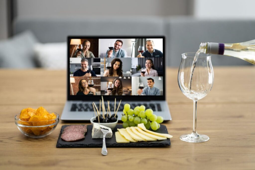 How to Host a Virtual Dinner Party