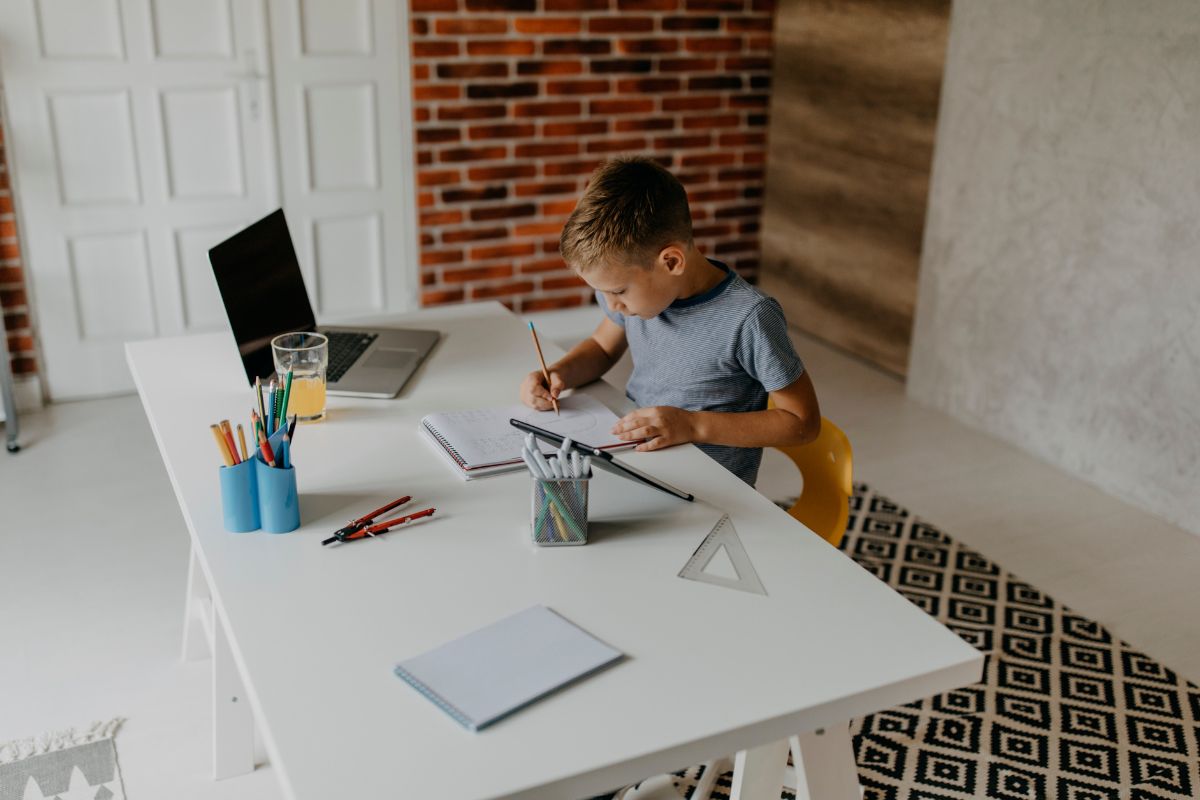 How to Design the Perfect Kid Homework Area