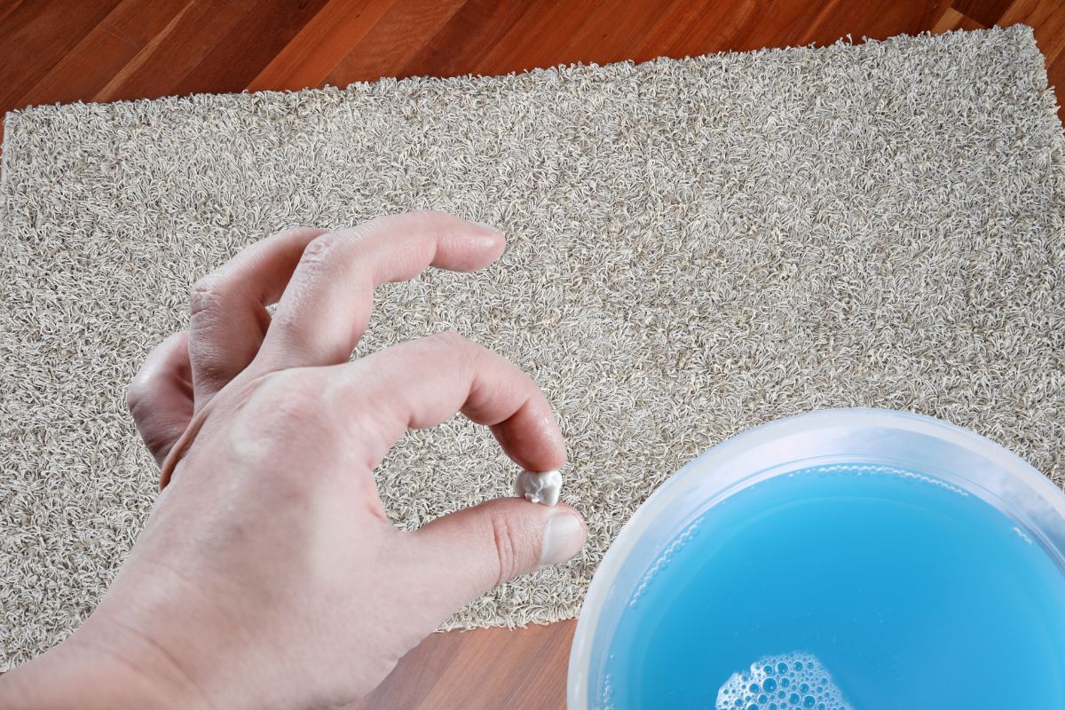 How to Easily Get Gum Out of Carpet