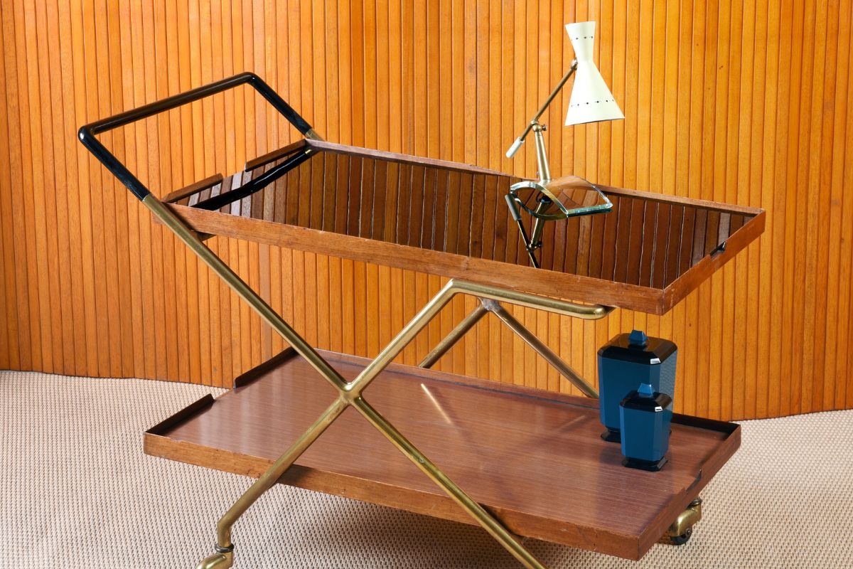 How to Add Some Style To Your Bar Cart