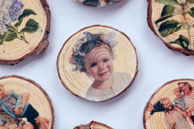 DIY Learn how to Easily Transfer your Photos onto Wood, with Mod Podge!