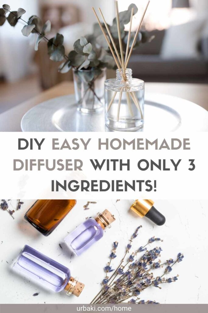 DIY Easy Homemade Diffuser With Only 3 Ingredients!