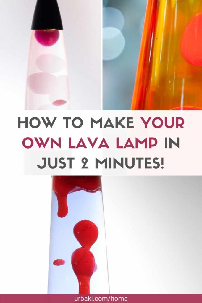 How to Make Your Own Lava Lamp in Just 2 Minutes!
