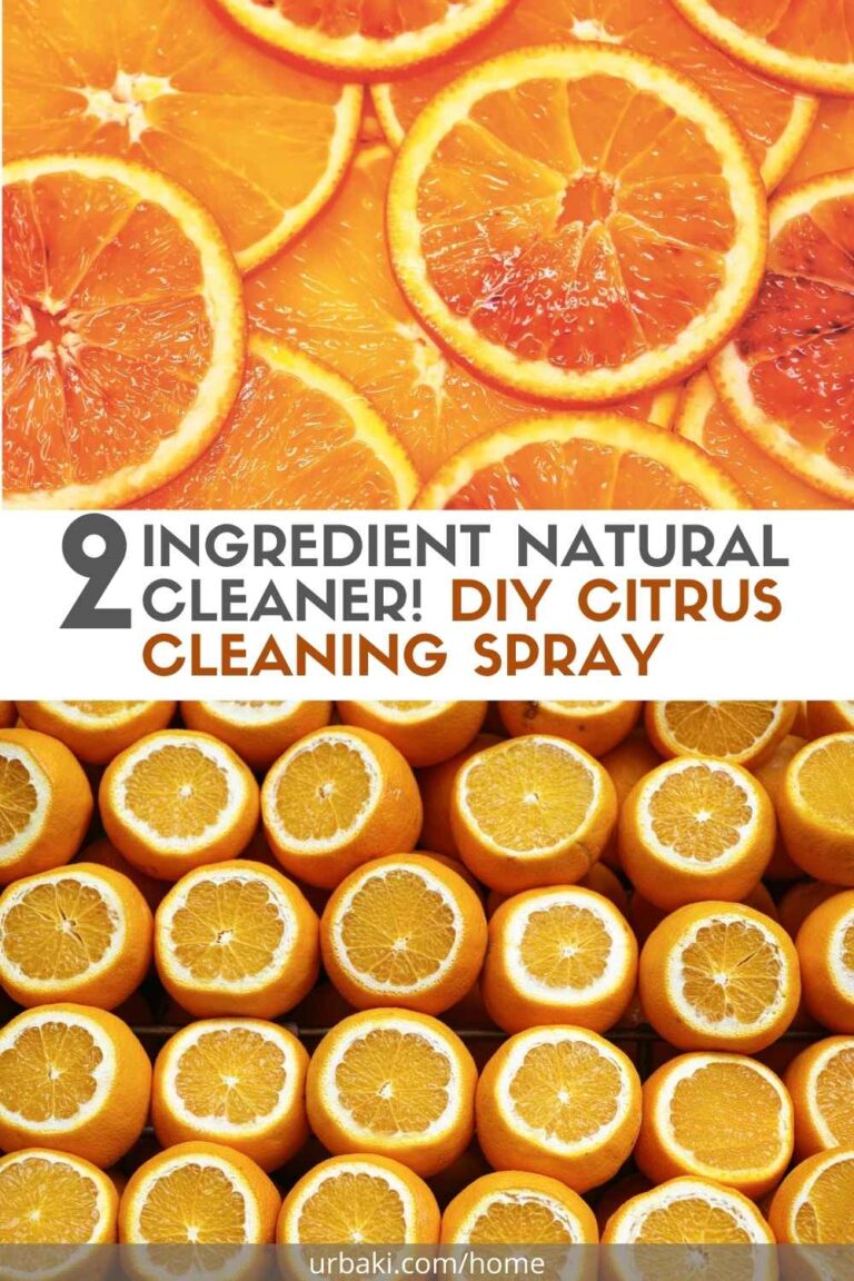 2 Ingredient NATURAL Cleaner! DIY CITRUS CLEANING SPRAY