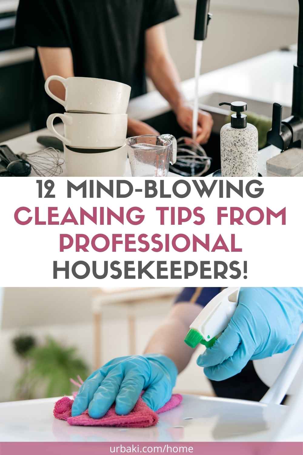 12 MIND-BLOWING Cleaning Tips from PROFESSIONAL HOUSEKEEPERS!
