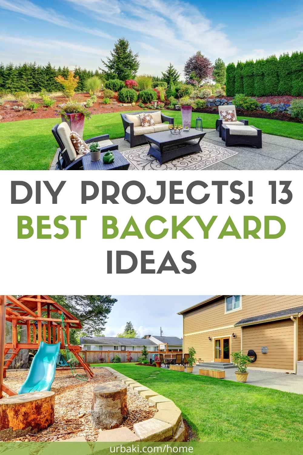 DIY Projects! 13 Best Backyard Ideas