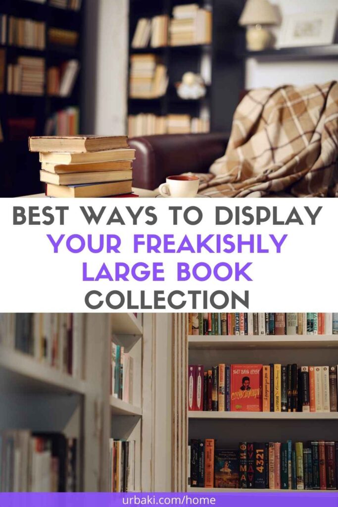Best Ways To Display Your Freakishly Large Book Collection