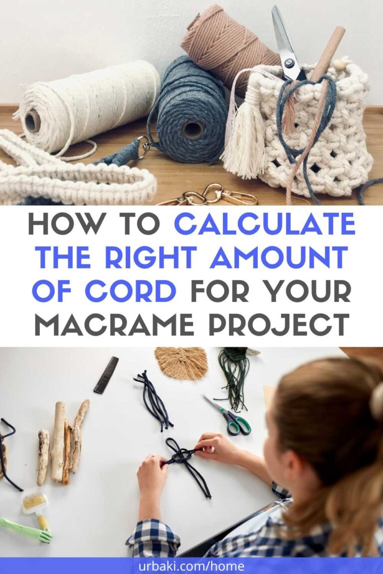 How to Calculate the Right Amount of Cord for Your Macrame Project