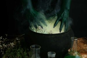 Glowing Cauldron Magic: A Spooky DIY Halloween Prop