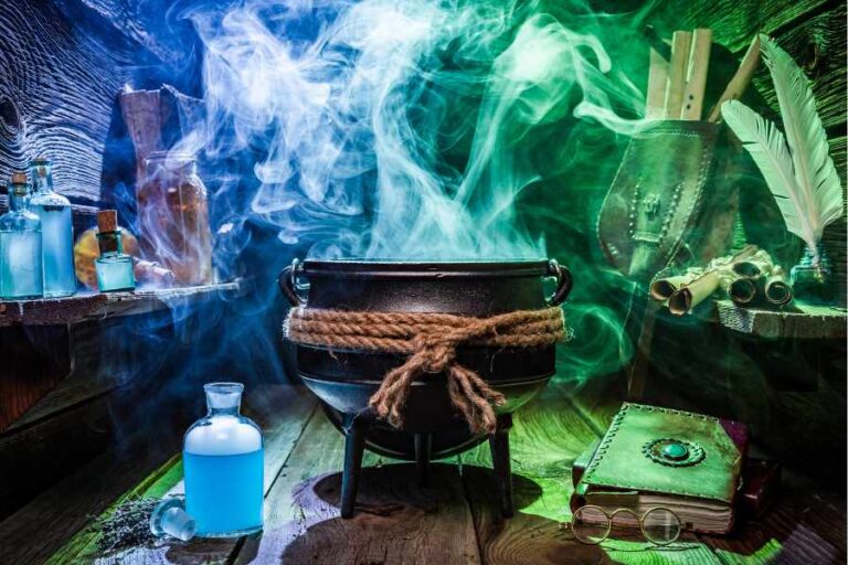 Glowing Cauldron Magic: A Spooky DIY Halloween Prop